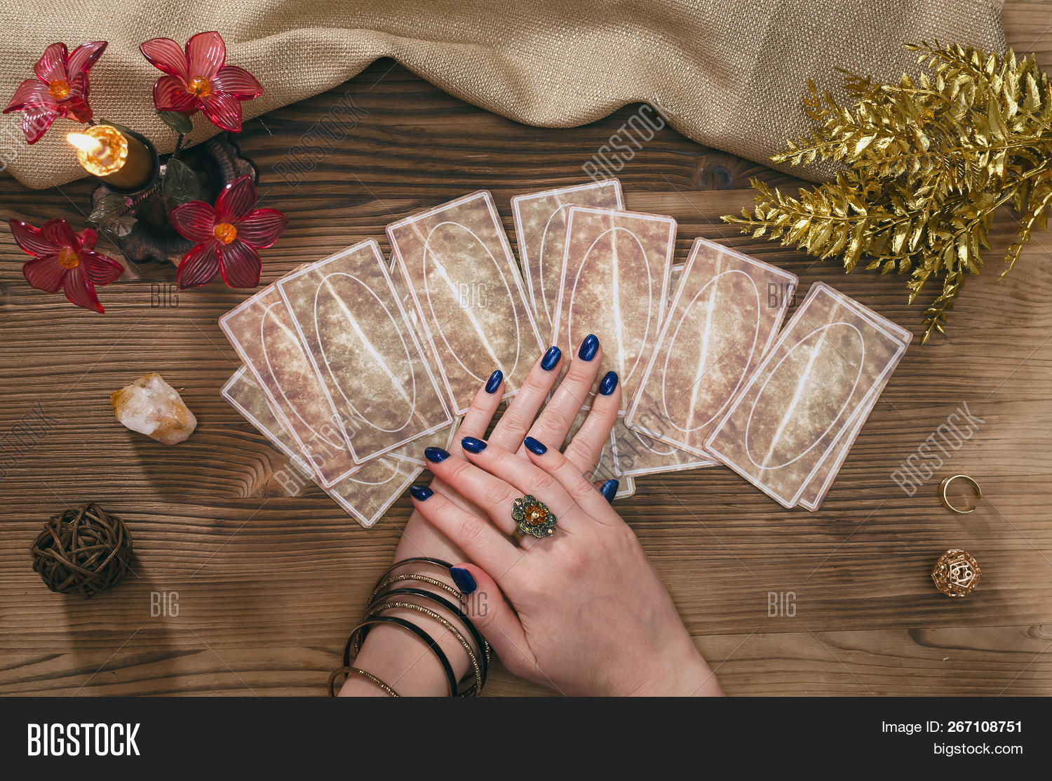 Tarot Cards Hands Image & Photo (Free Trial) | Bigstock