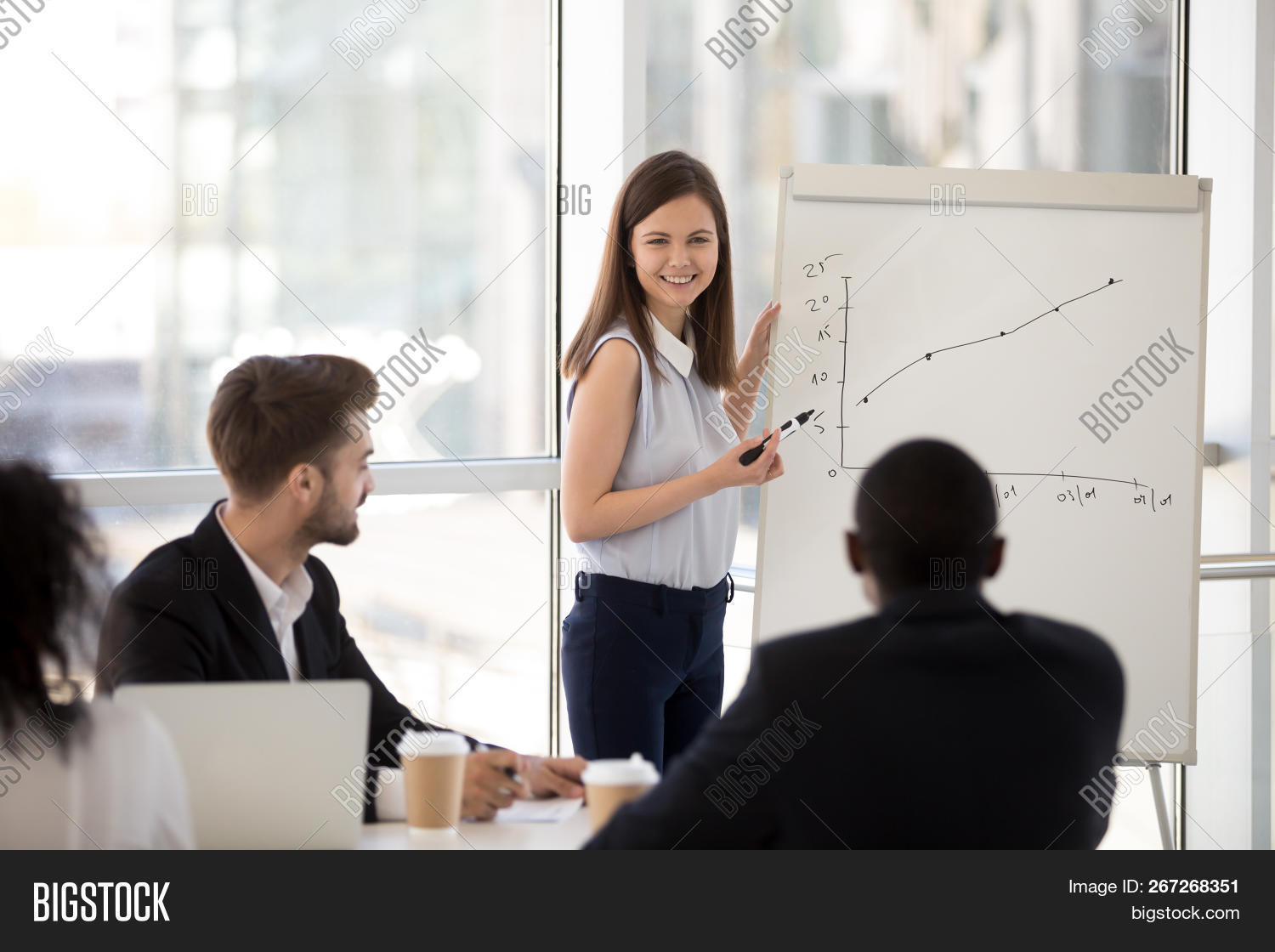 Smiling Female Coach Image & Photo (Free Trial) | Bigstock