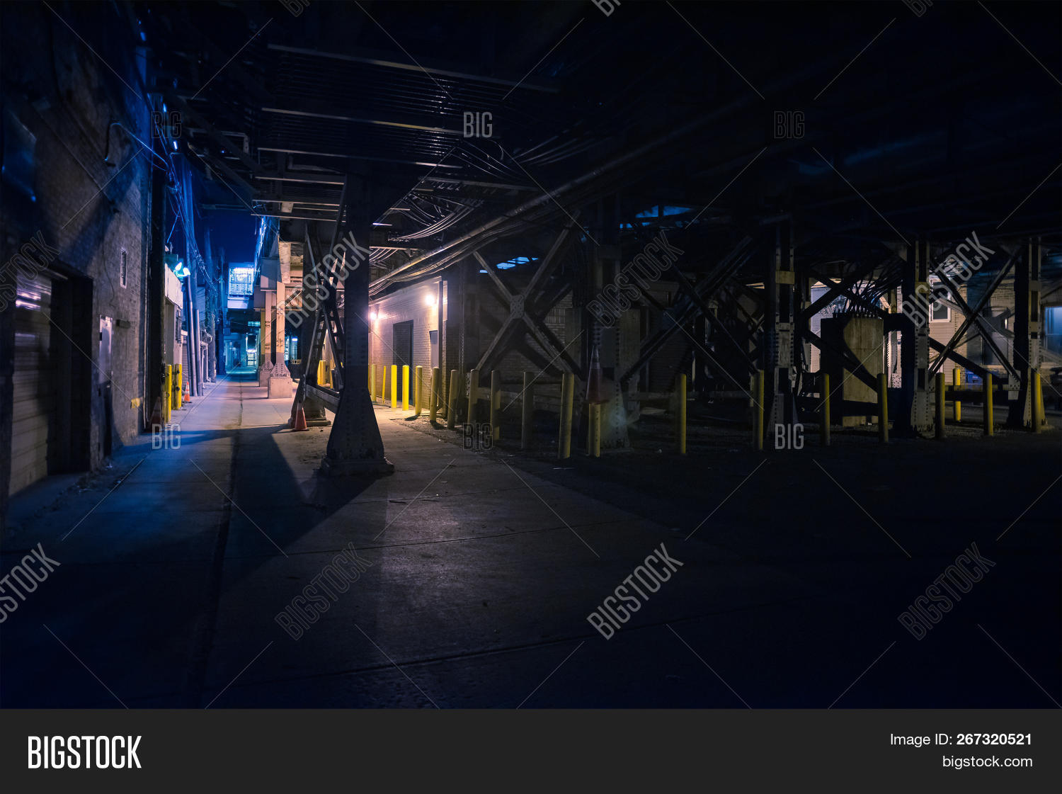 Dark Scary Downtown Image & Photo (Free Trial) | Bigstock