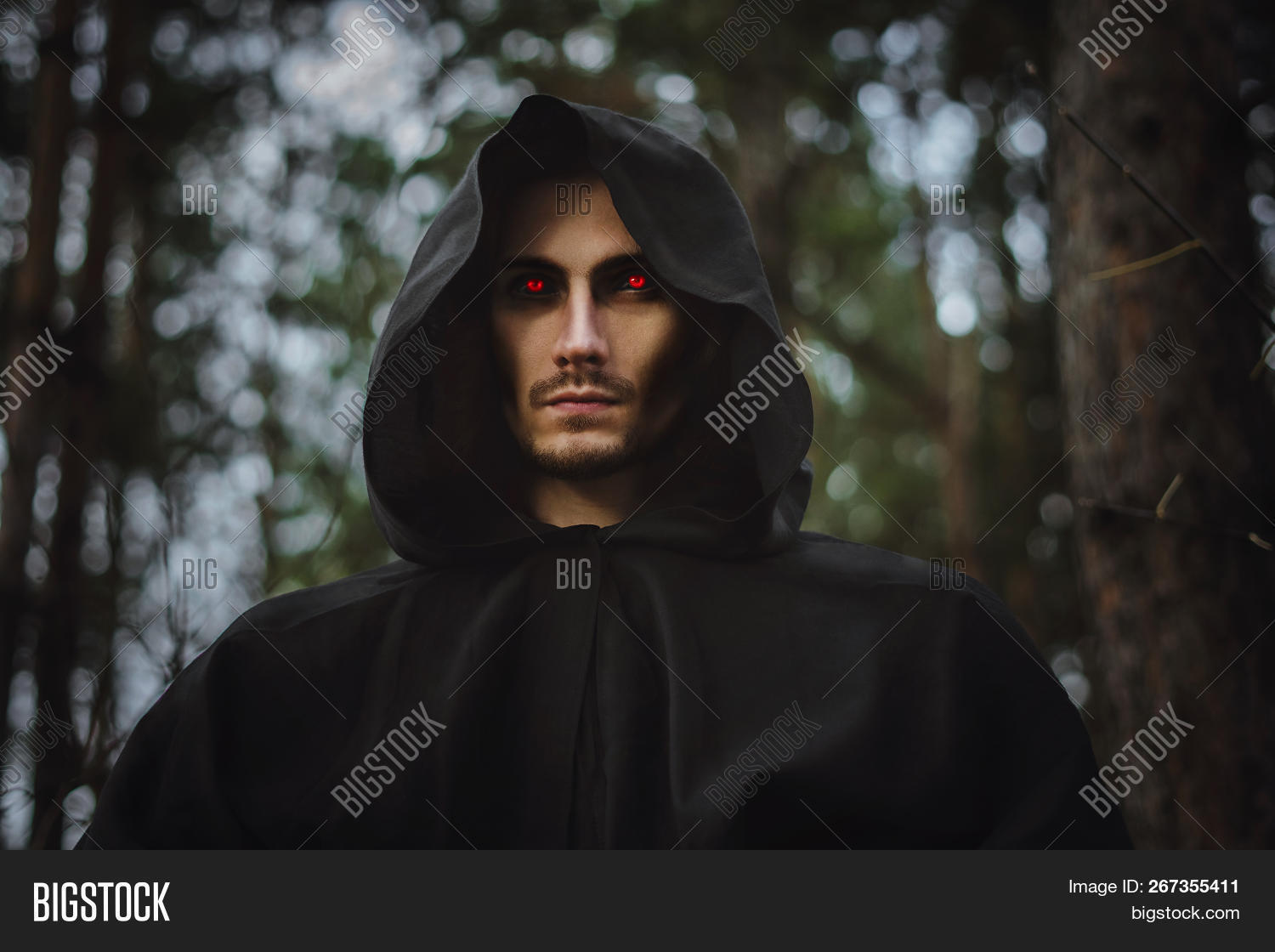Vampire Hood Glowing Image & Photo (Free Trial) | Bigstock
