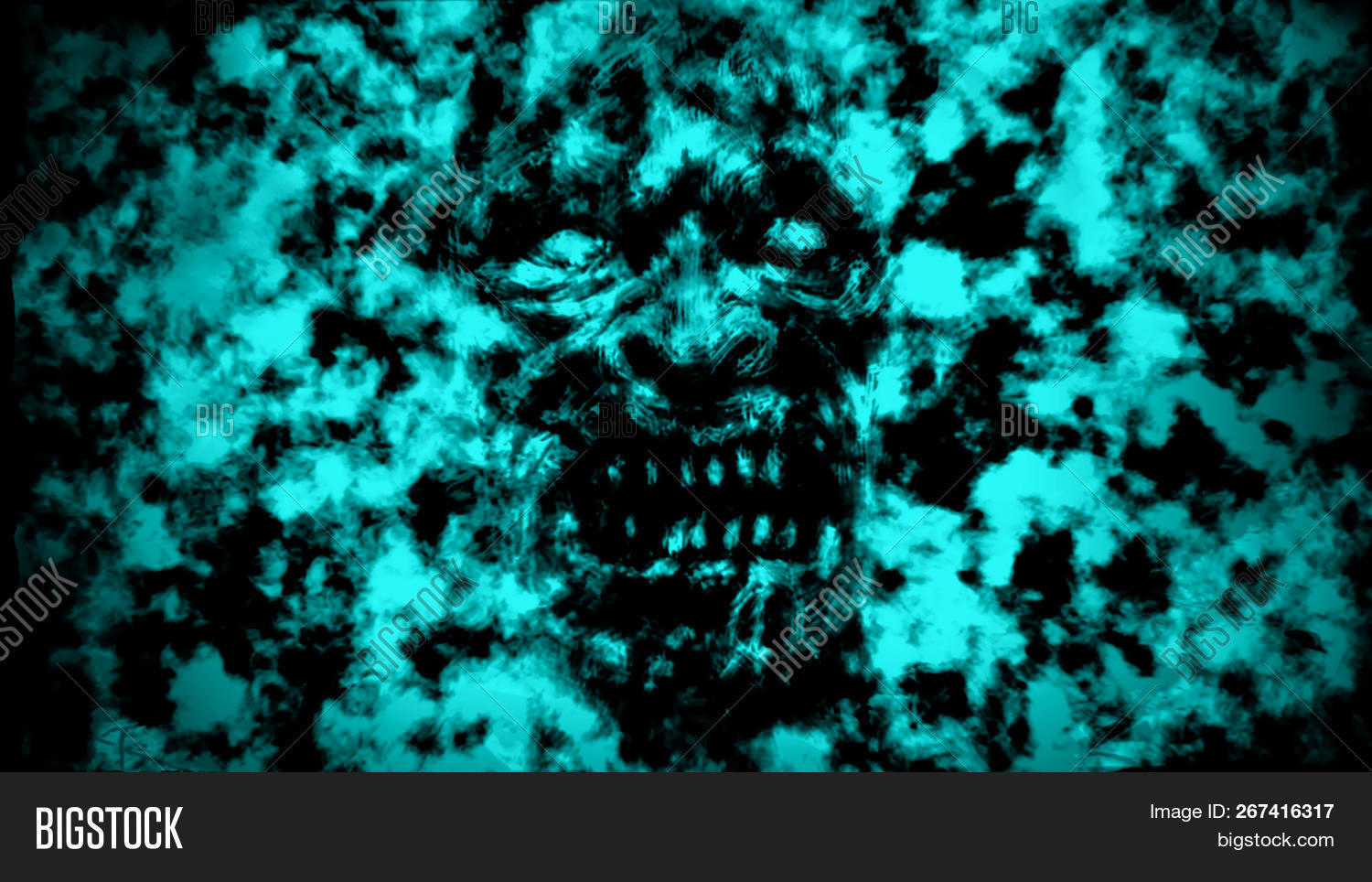 Angry Burning Ghoul Image & Photo (Free Trial) | Bigstock