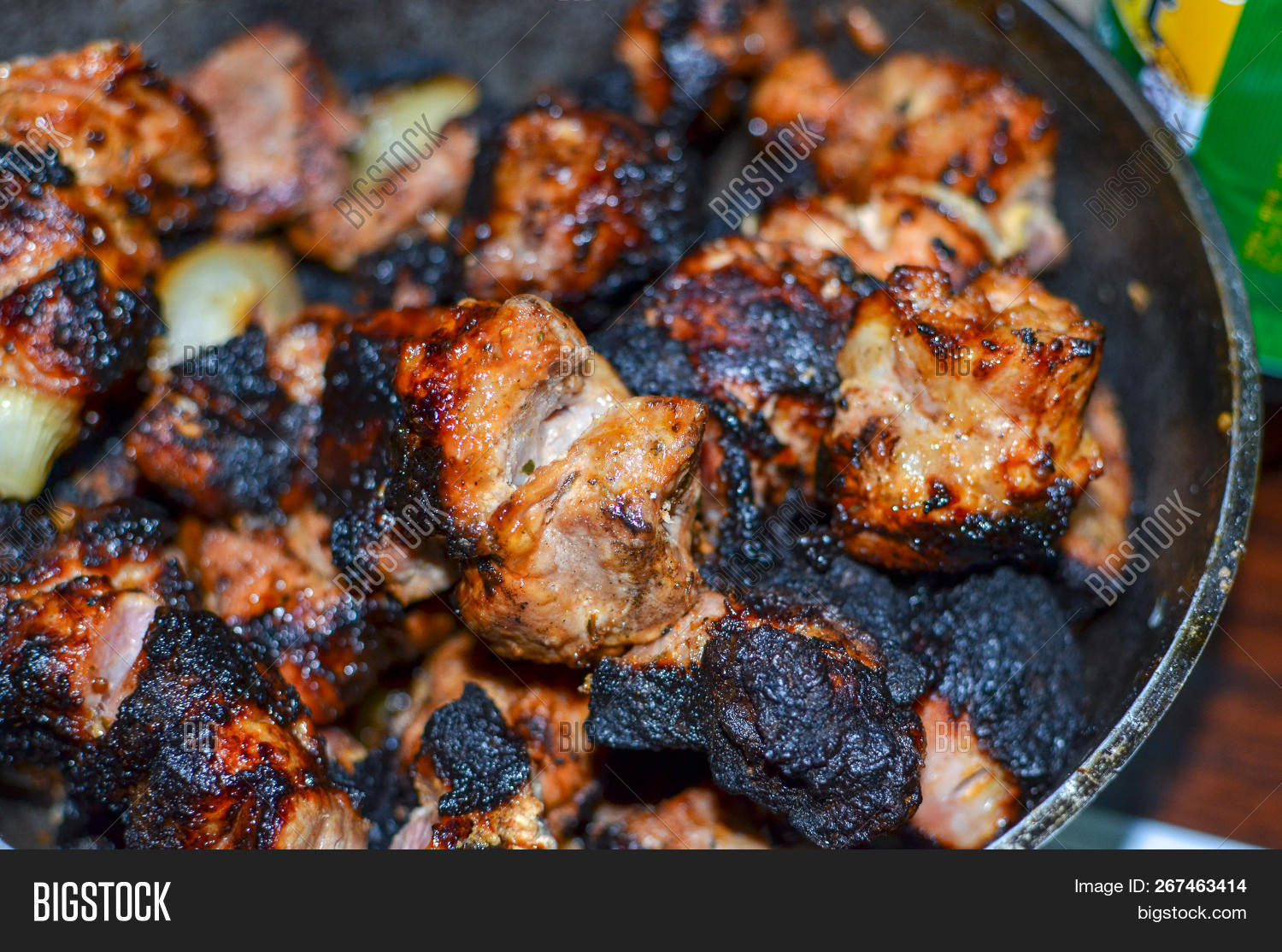 Natural Wood Fire Bbq Image & Photo (Free Trial) | Bigstock