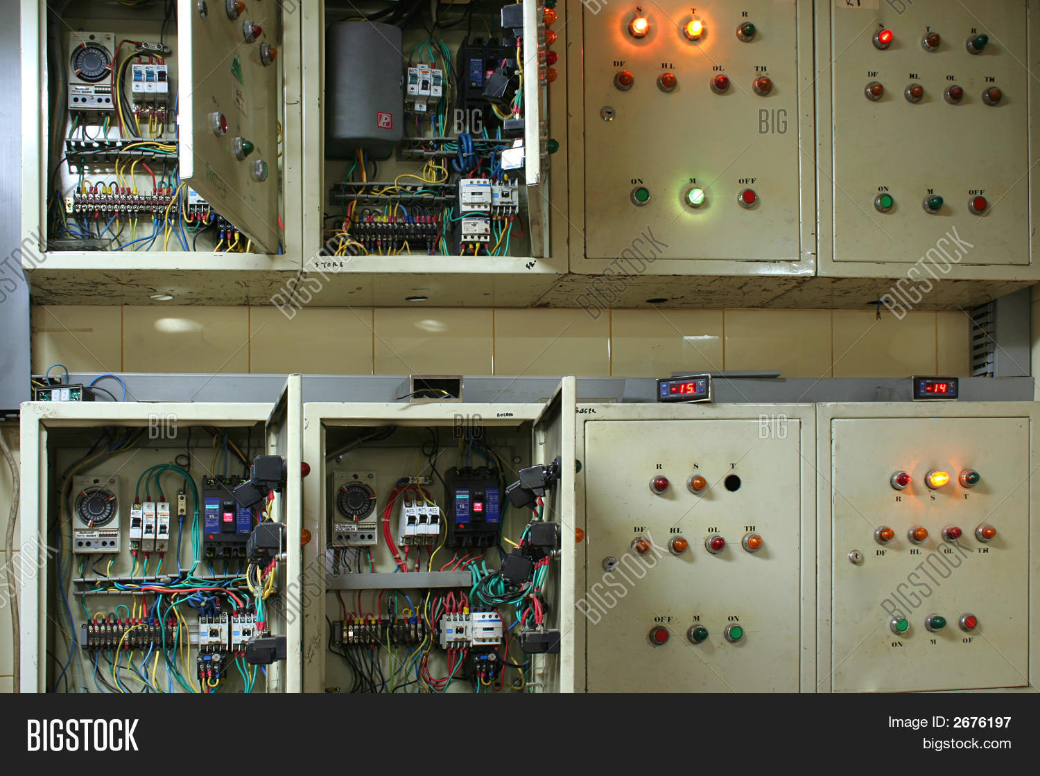 Electric Control Panel Image & Photo (Free Trial) | Bigstock