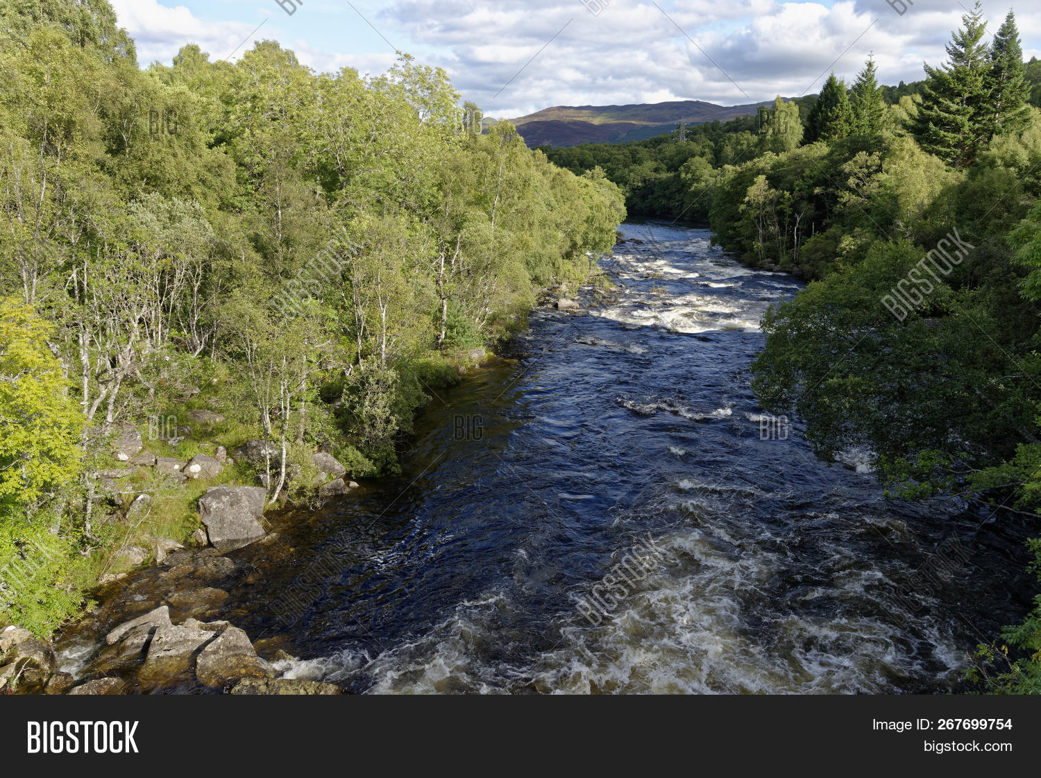 River Tummel Viewed Image & Photo (Free Trial) | Bigstock