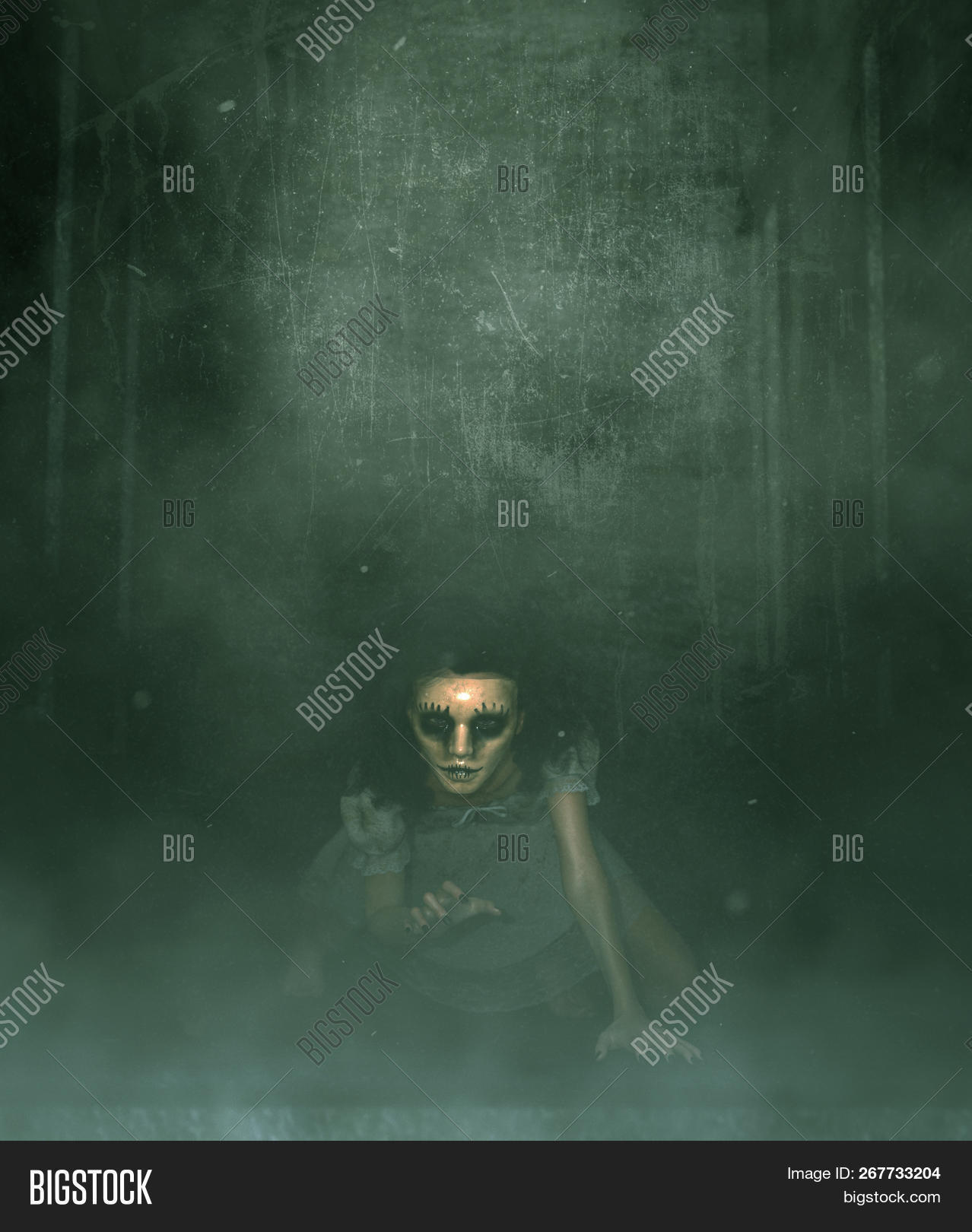 Ghost Woman Creepy Image & Photo (Free Trial) | Bigstock