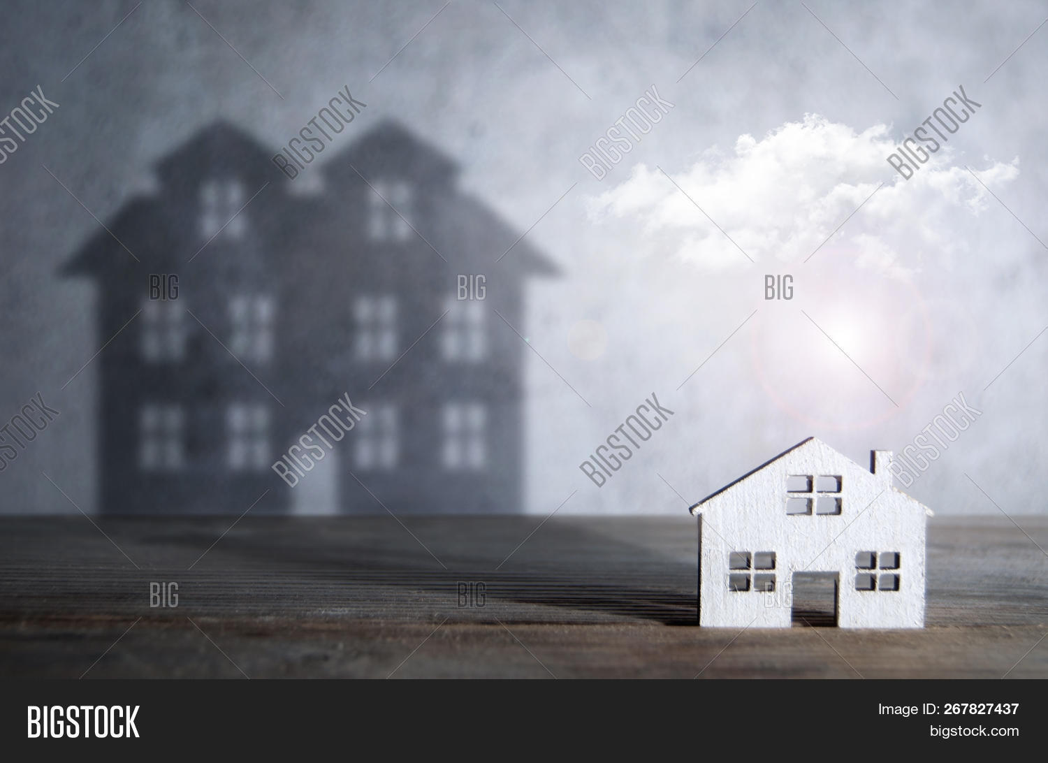 Dream House, Shadow Image & Photo (Free Trial) | Bigstock