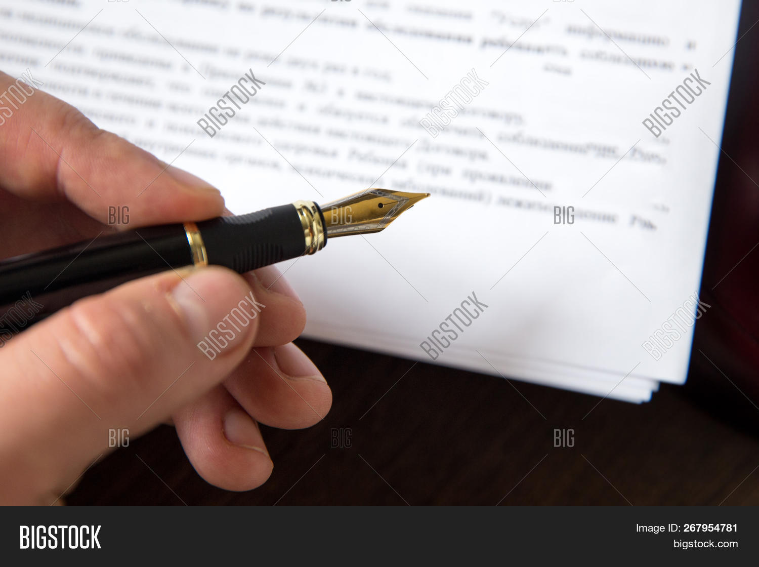 Notarys Public Pen Image & Photo (Free Trial) | Bigstock