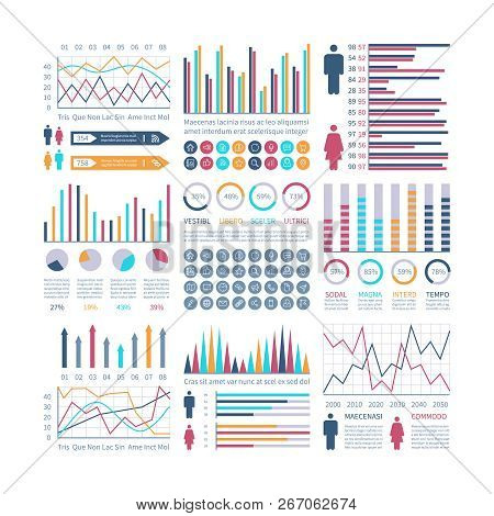 Infographic Charts. Vector & Photo (Free Trial) | Bigstock