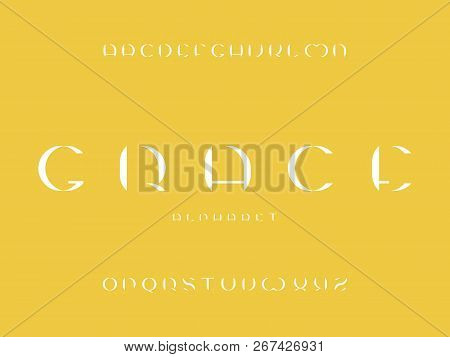 Grace Font. Vector Vector & Photo (Free Trial) | Bigstock