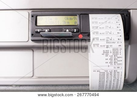 Digital Tachograph Image & Photo (Free Trial) | Bigstock