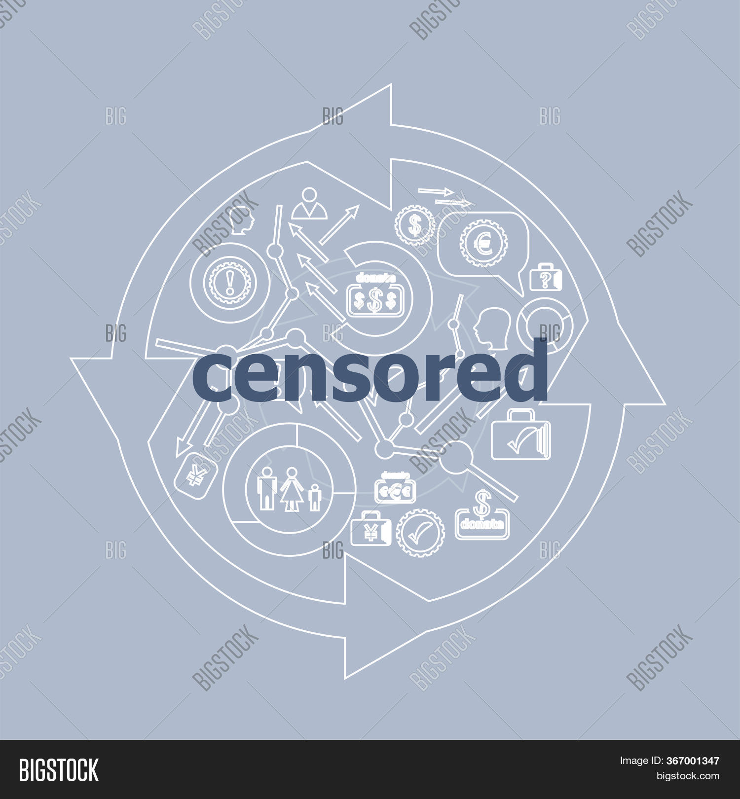 Text Censored. Social Image & Photo (Free Trial) | Bigstock