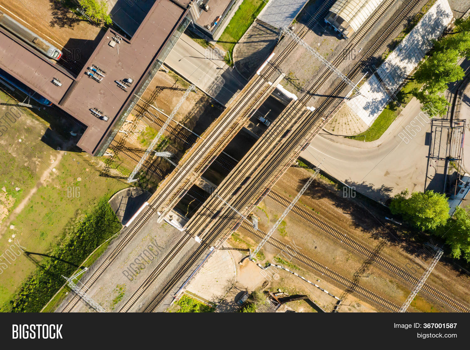 Intersection Railway Image & Photo (Free Trial) | Bigstock