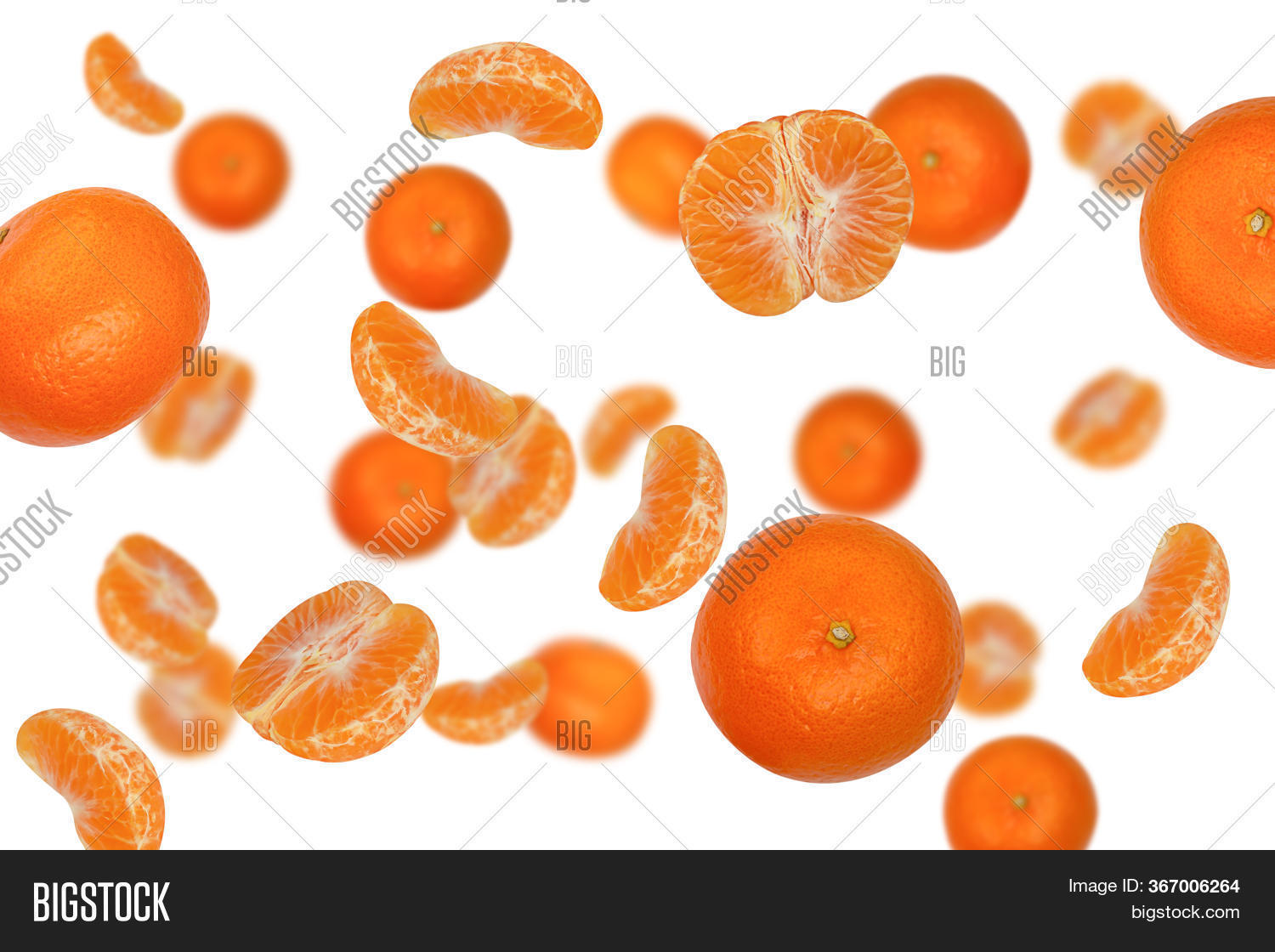 Falling Tangerines Image & Photo (Free Trial) | Bigstock