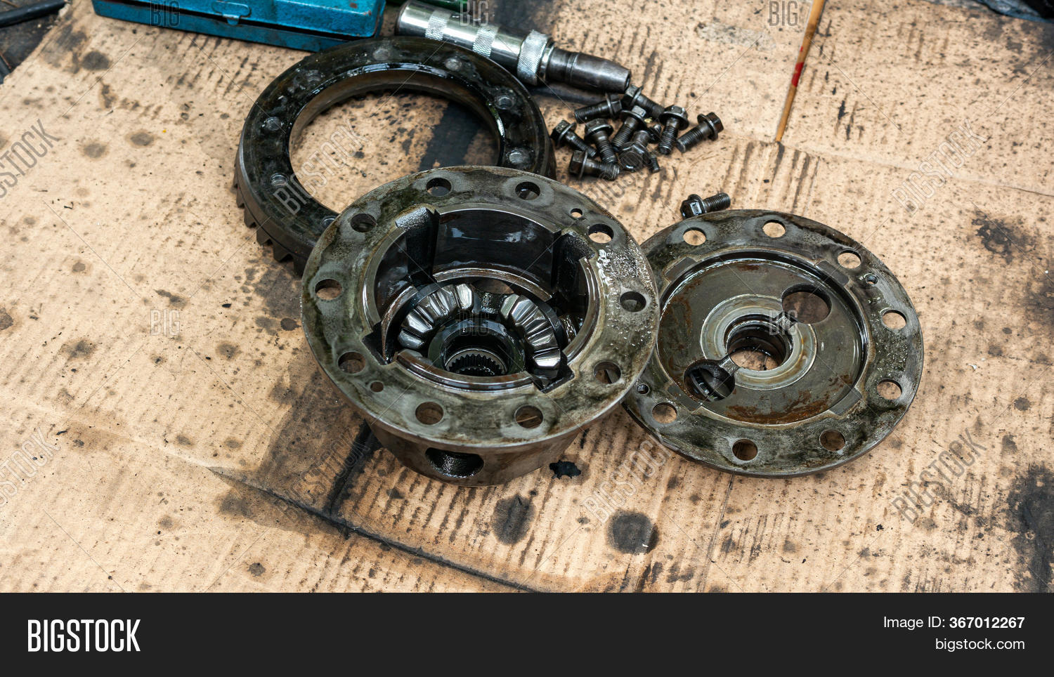 Closeup Parts Drive Image & Photo (Free Trial) | Bigstock