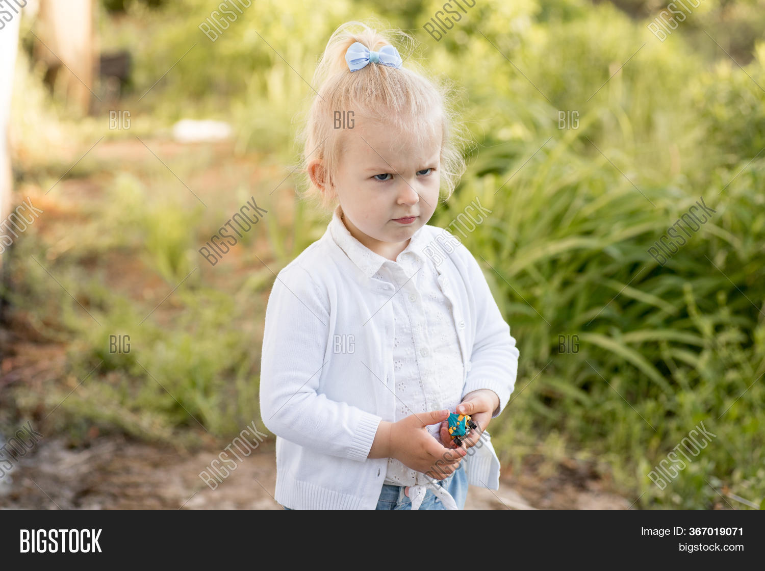 Baby Frowns Cute. One Image & Photo (Free Trial) | Bigstock
