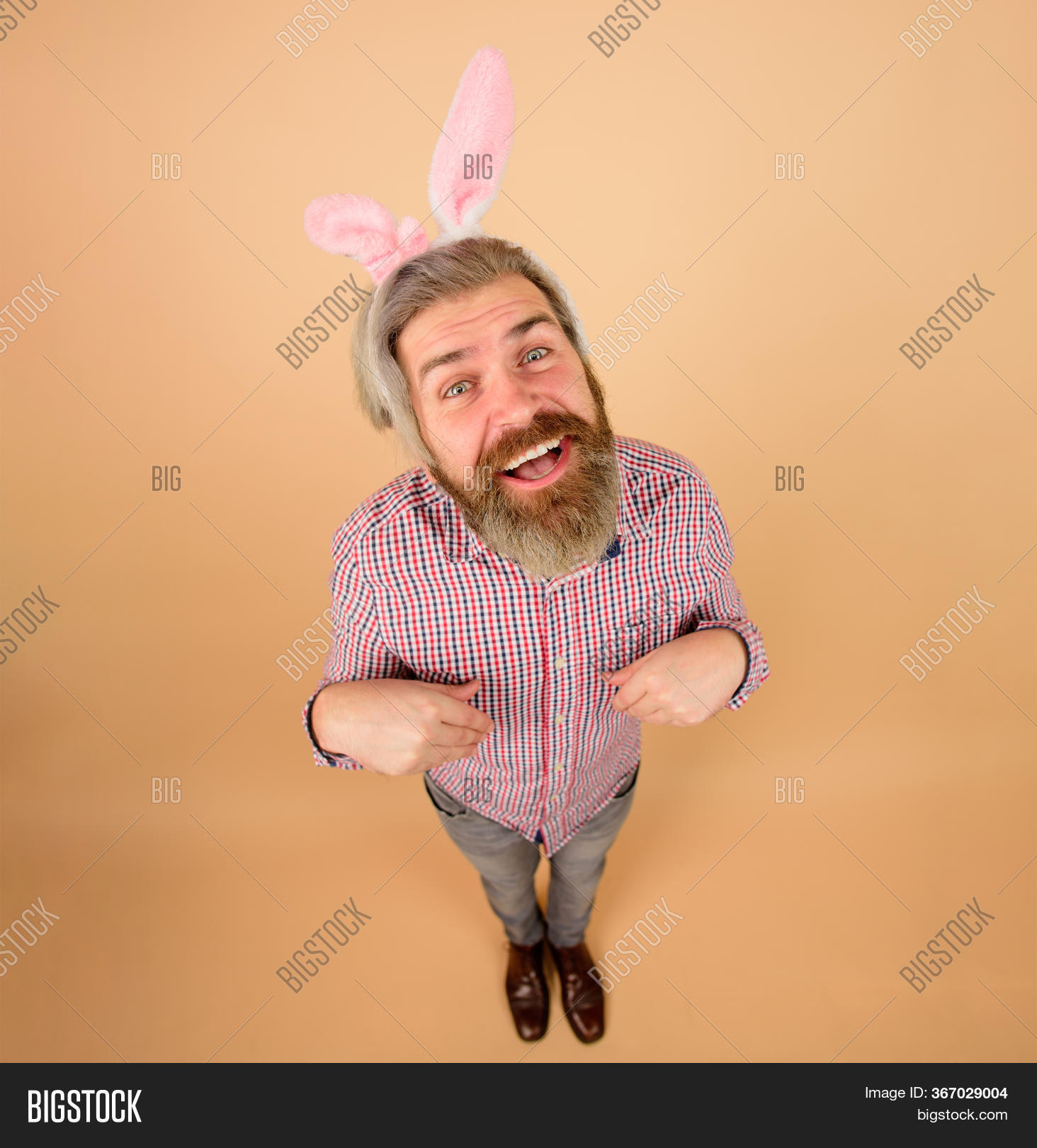 Easter Man. Bearded Image & Photo (Free Trial) | Bigstock