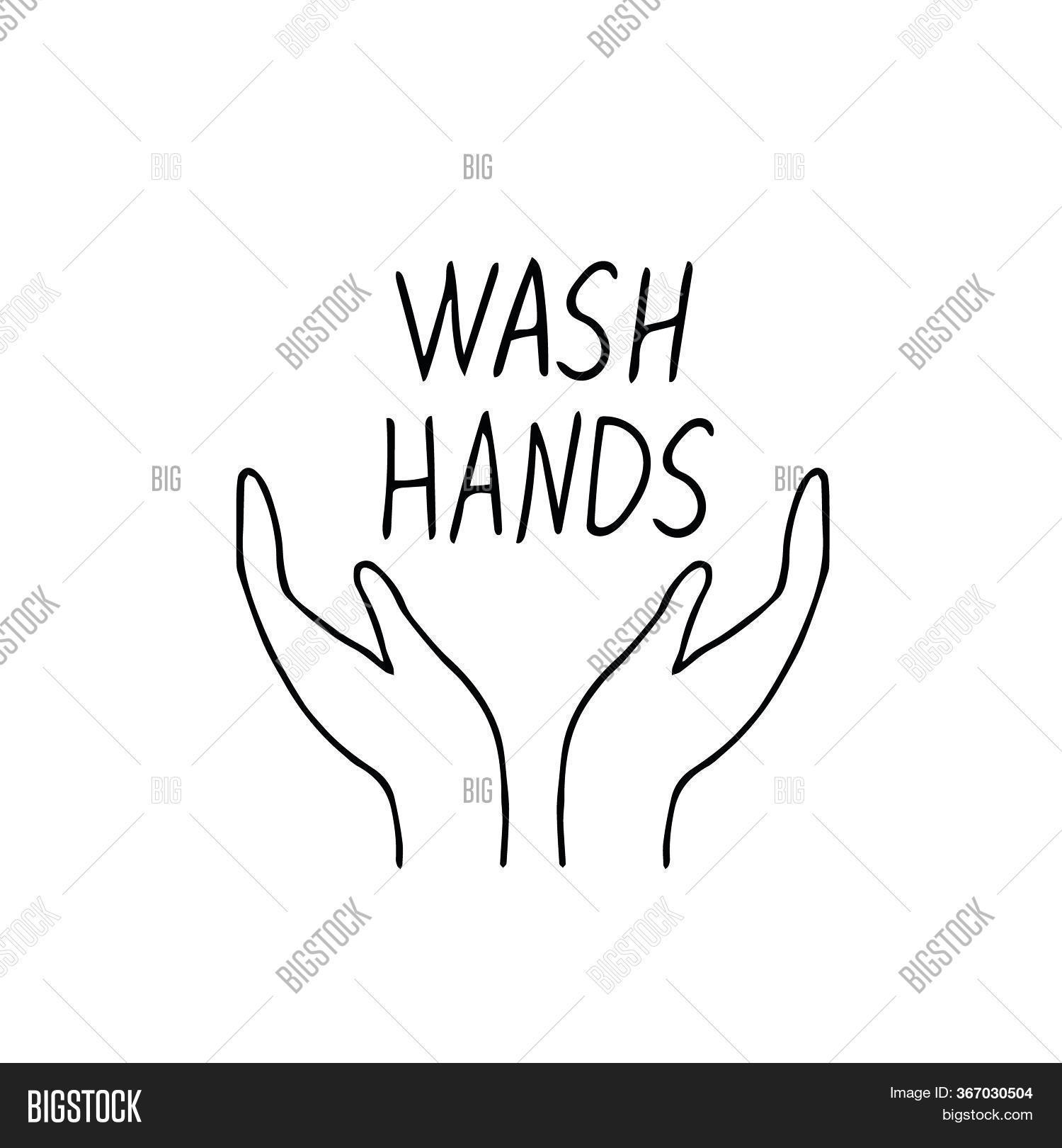 Hands Lettering Wash Image & Photo (Free Trial) | Bigstock