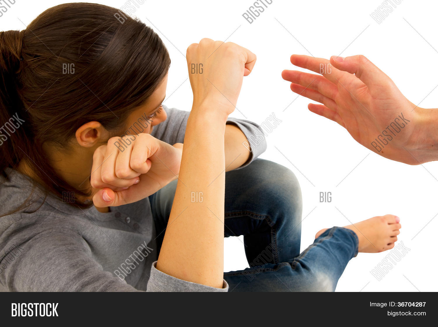 Teenage Girl Protect Image & Photo (Free Trial) | Bigstock