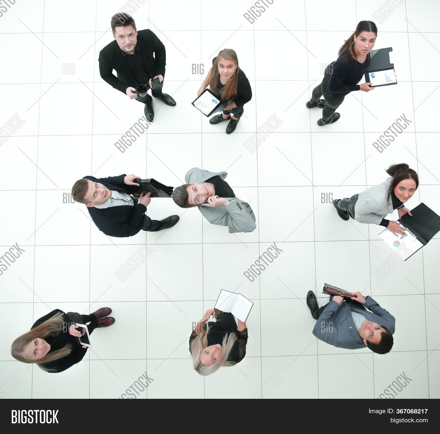 Top View. Group Image & Photo (Free Trial) | Bigstock
