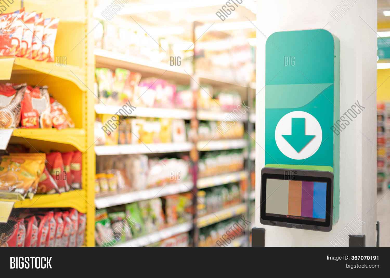 Barcode Price Scanner Image & Photo (Free Trial) | Bigstock