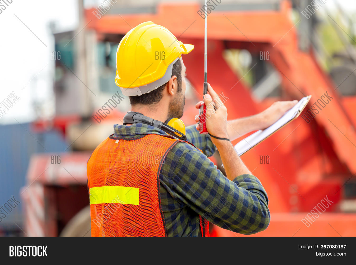 Foreman Hardhat Safety Image & Photo (Free Trial) | Bigstock