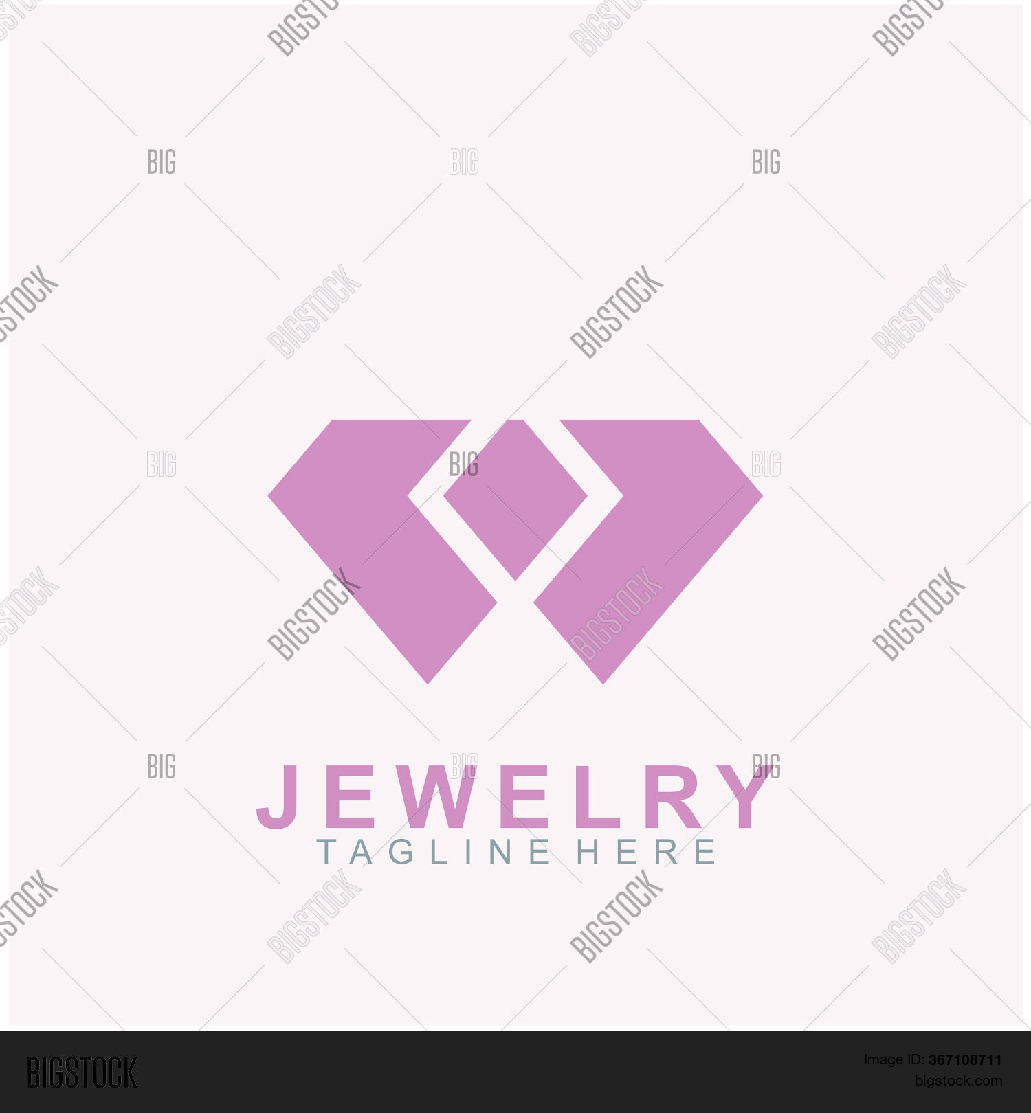 Jewelry Logo Abstract Vector & Photo (Free Trial) | Bigstock
