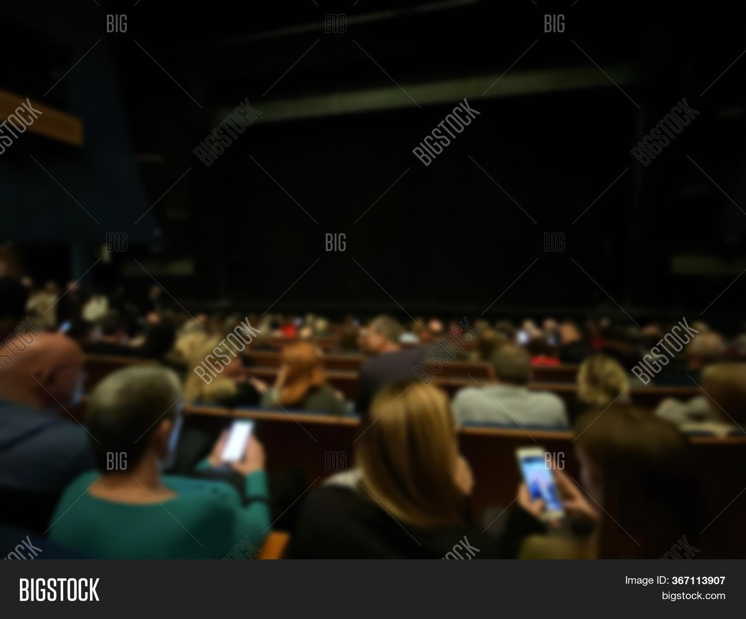 Spectators Theater Image & Photo (Free Trial) | Bigstock