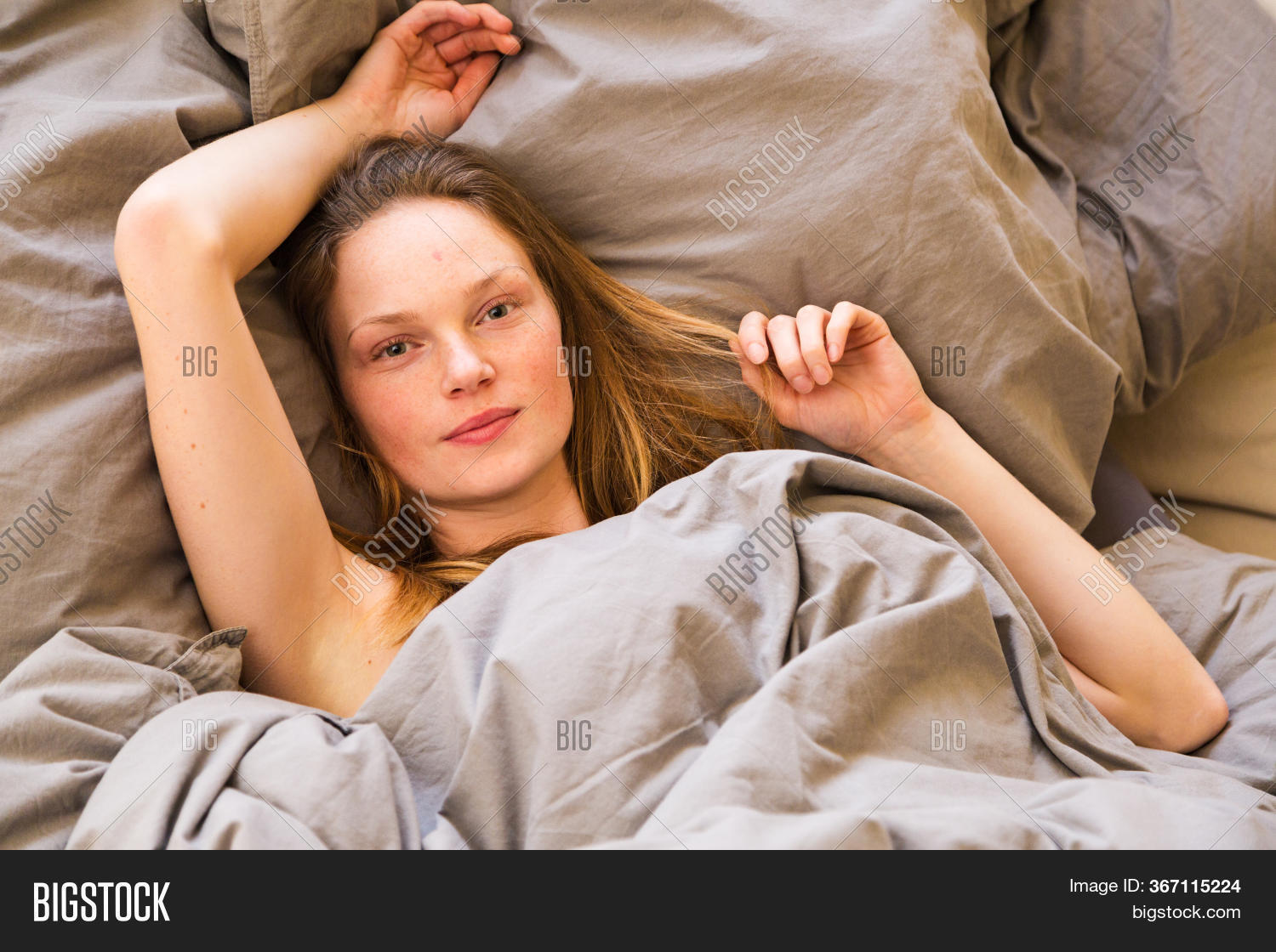 Young Woman Stretching Image And Photo Free Trial Bigstock
