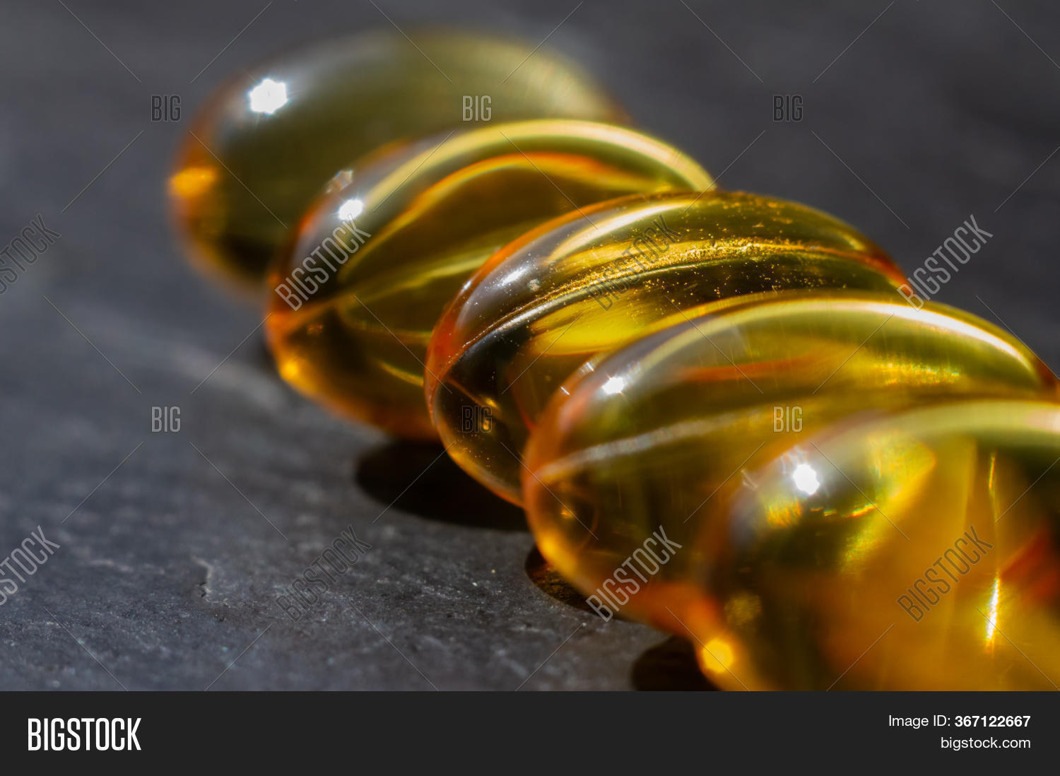 Row Several Gel Yellow Image & Photo (Free Trial) | Bigstock