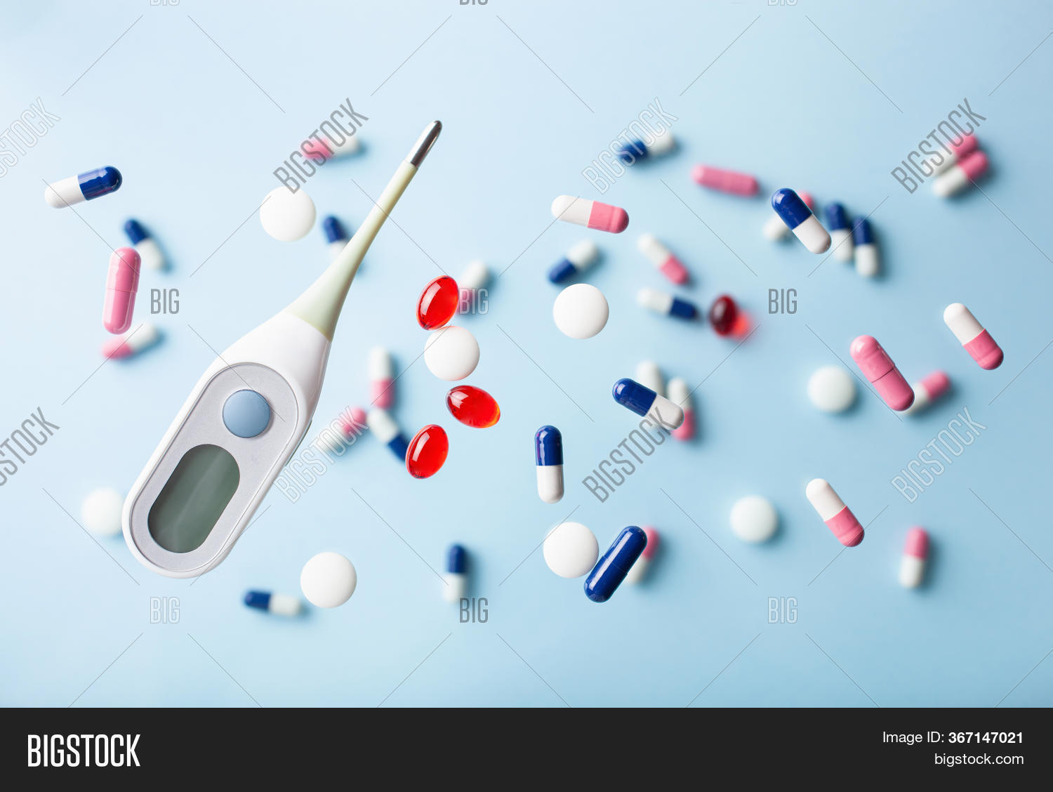 Flying Pill Tablet Image & Photo (Free Trial) | Bigstock