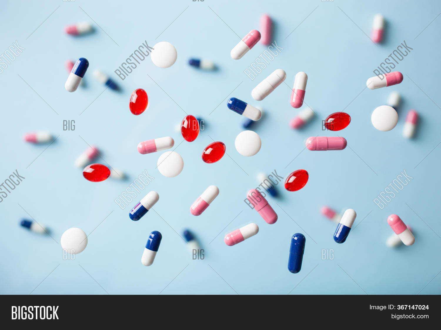 Flying Pill Tablet Image & Photo (Free Trial) | Bigstock