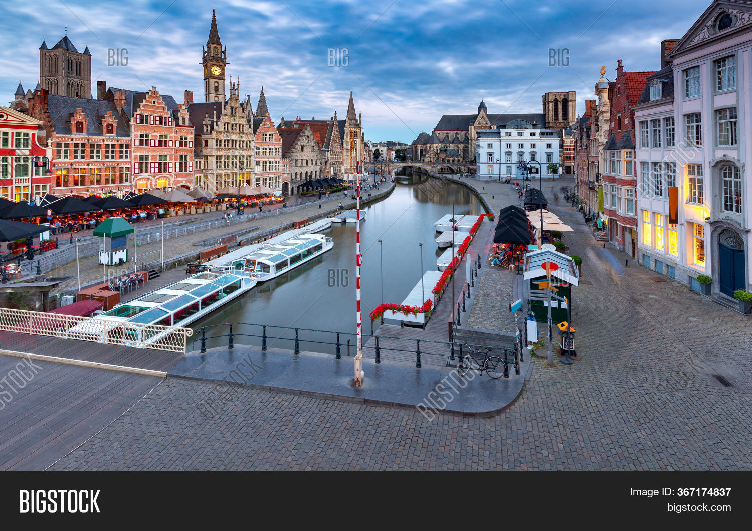 Historic Center Gent, Image & Photo (Free Trial) | Bigstock