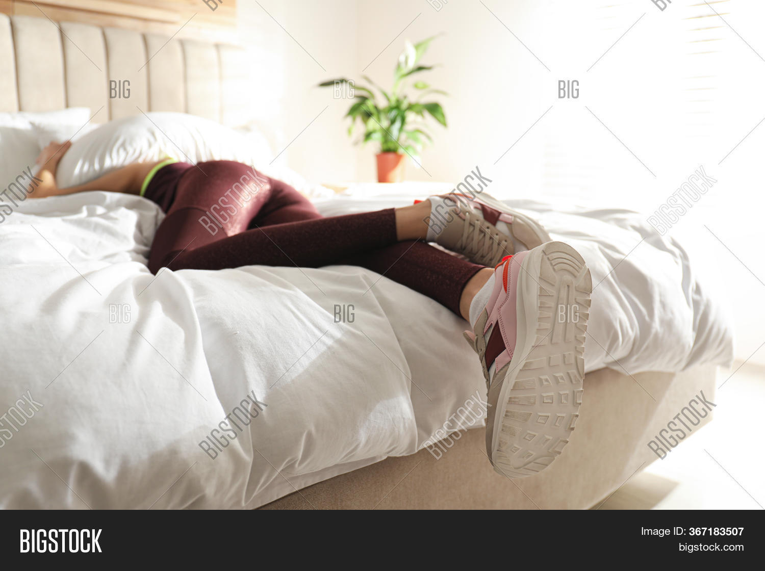 Lazy Young Woman Image & Photo (Free Trial) | Bigstock