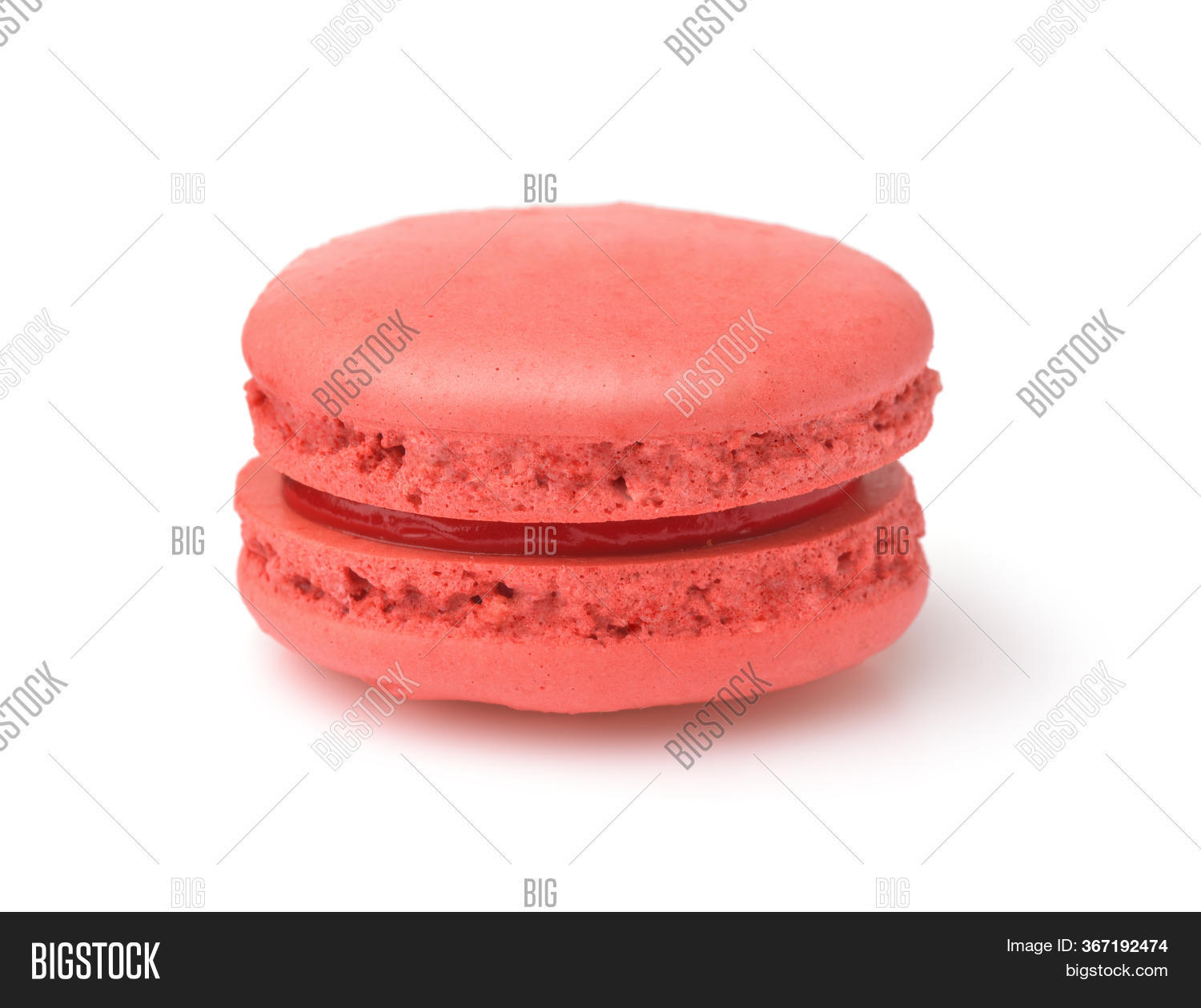 Single Red Macaron Image & Photo (Free Trial) | Bigstock