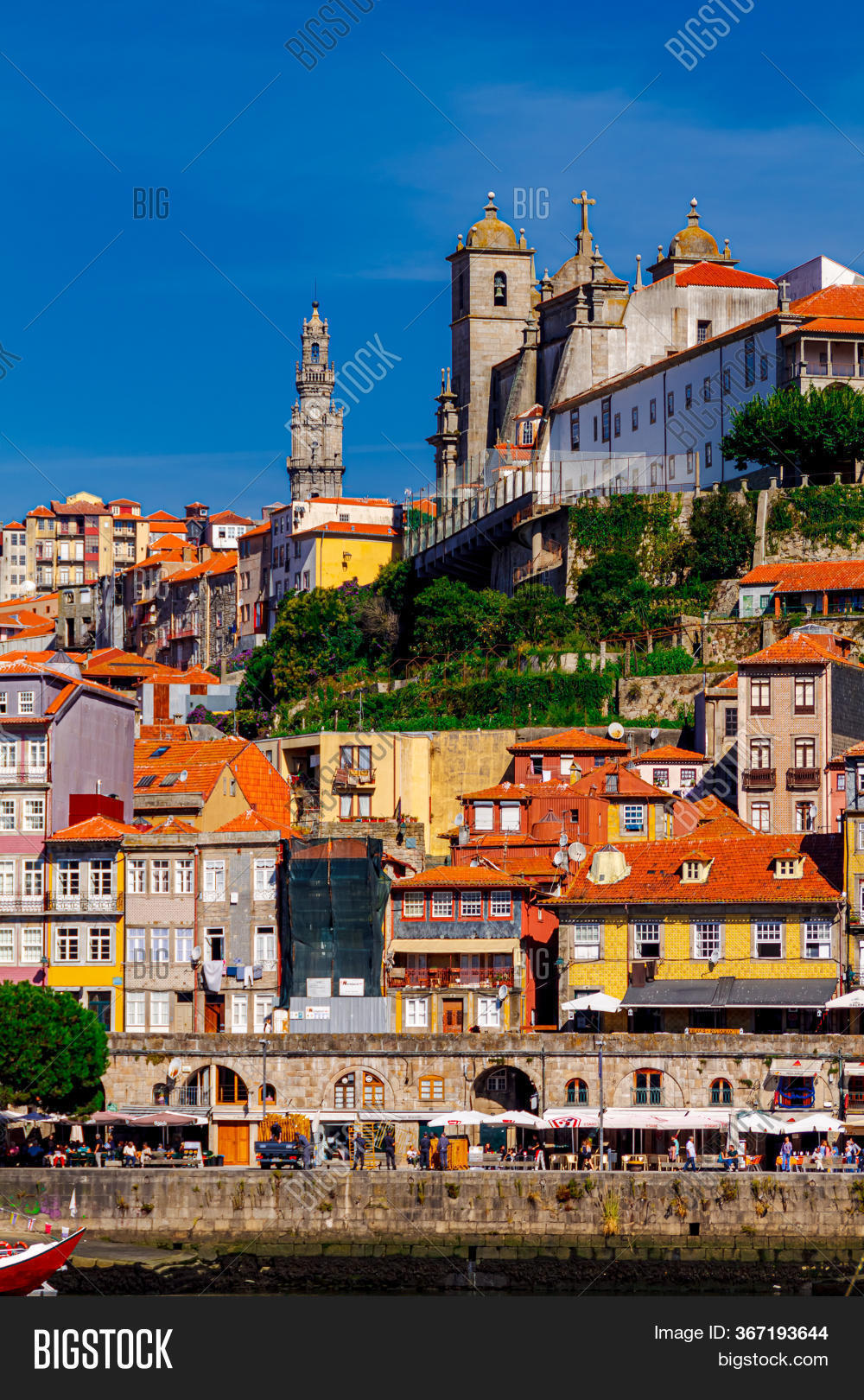 Old Town Porto Tower Image & Photo (Free Trial) | Bigstock