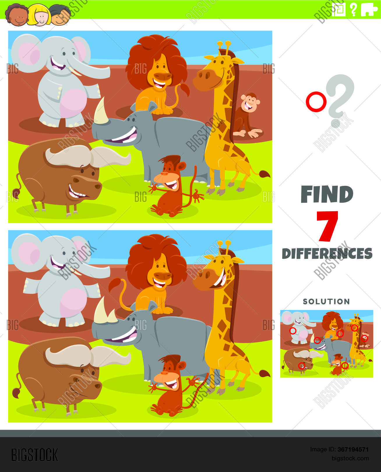 Cartoon Illustration Vector & Photo (Free Trial) | Bigstock