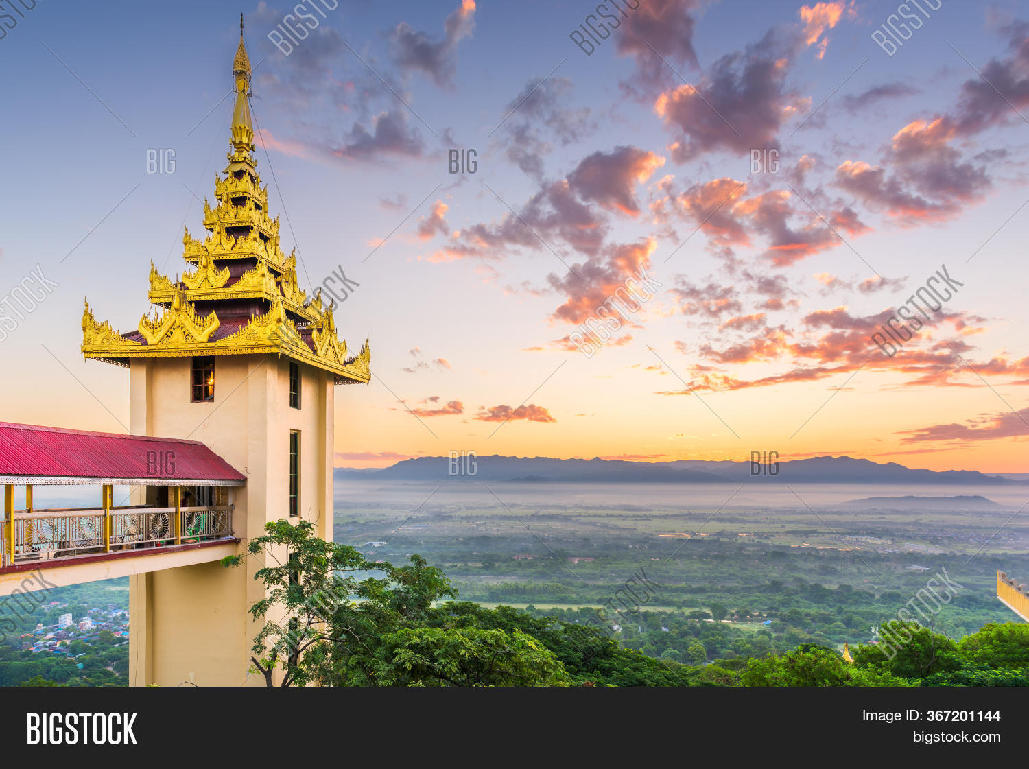 View Mandalay Hill, Image & Photo (Free Trial) | Bigstock