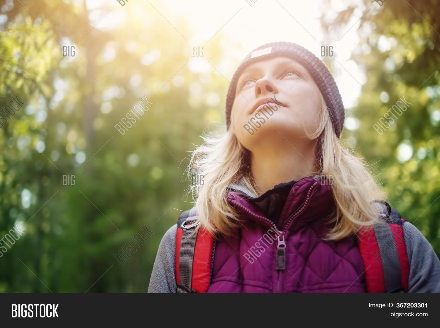 Young Woman Hiking Image & Photo (Free Trial) | Bigstock