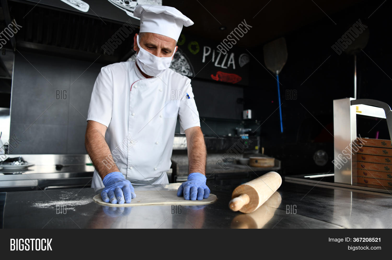 Skilled Chef Preparing Image & Photo (Free Trial) | Bigstock