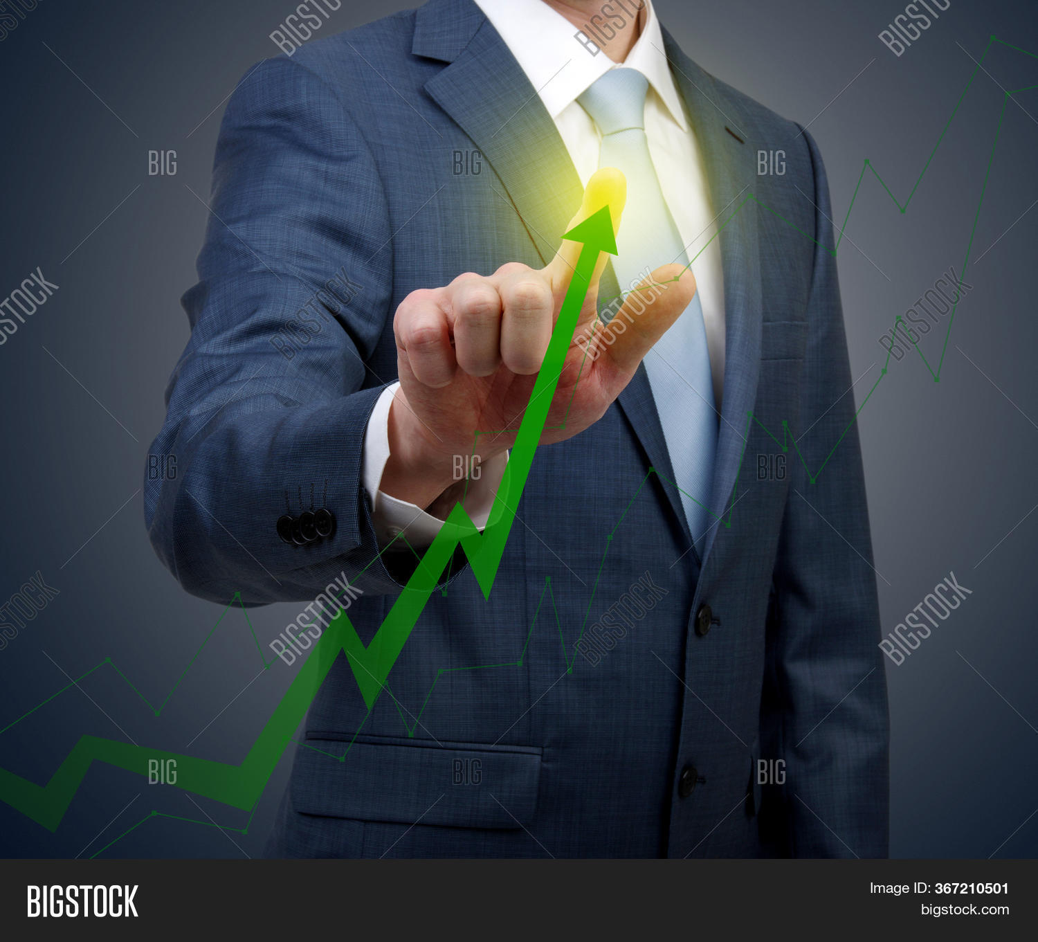 Businessman Pointing Image & Photo (Free Trial) | Bigstock