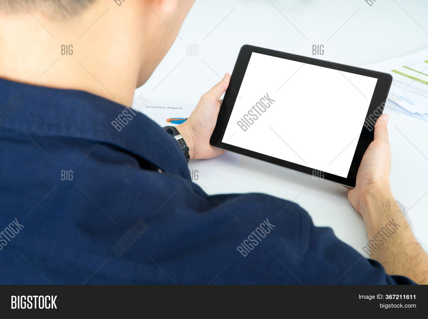 Back View Business Man Image & Photo (Free Trial) | Bigstock