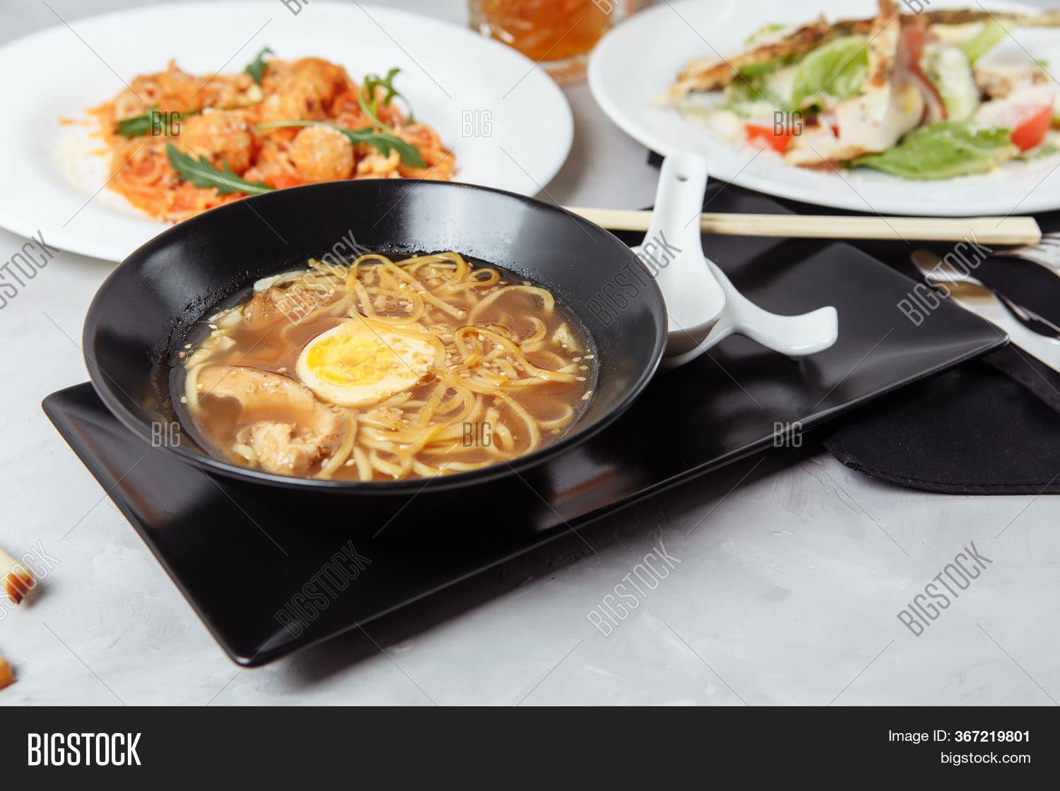 Three-course Set On Image & Photo (Free Trial) | Bigstock