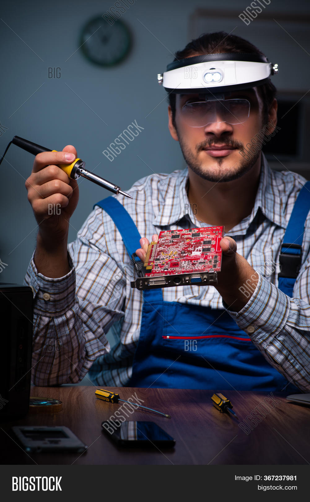 Young Male Technician Image & Photo (Free Trial) | Bigstock