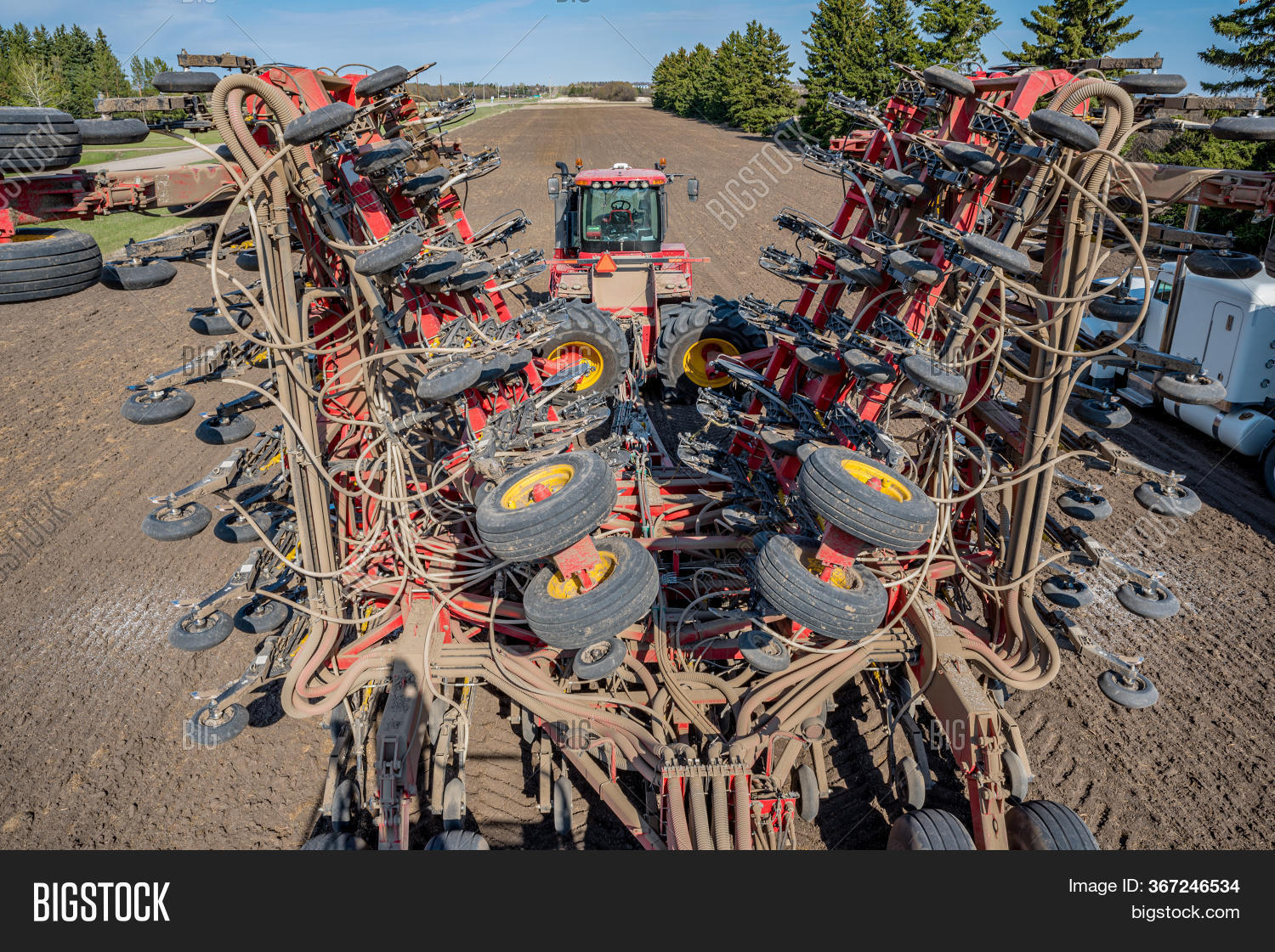 Close Tractor Air Image & Photo (Free Trial) | Bigstock