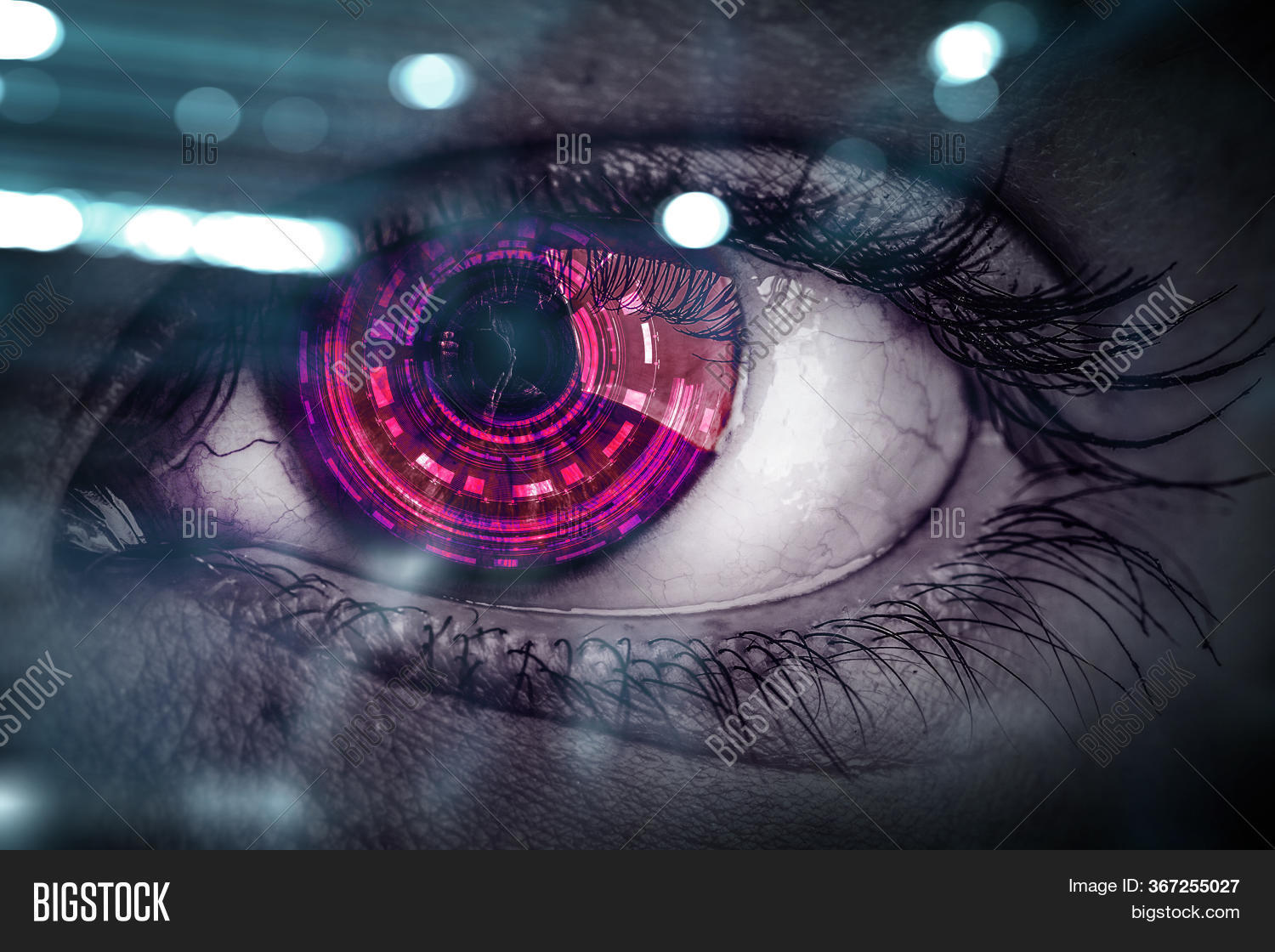 Abstract High Tech Eye Image & Photo (Free Trial) | Bigstock