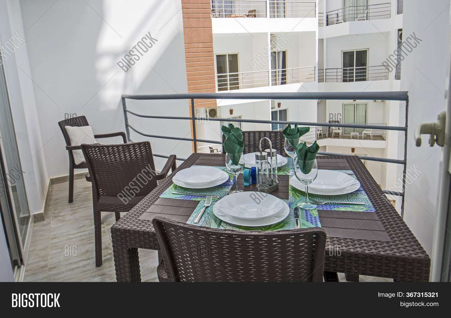 Terrace Furniture Image & Photo (Free Trial) | Bigstock