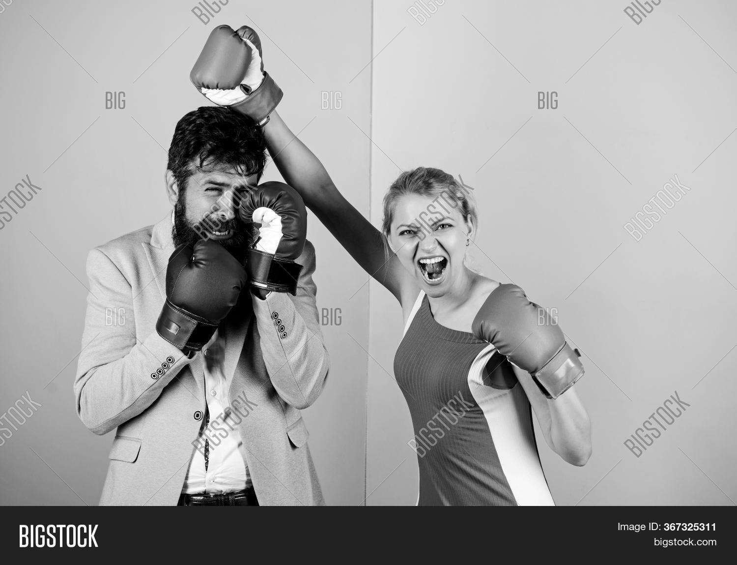 Happy After Fight. Image & Photo (Free Trial) | Bigstock