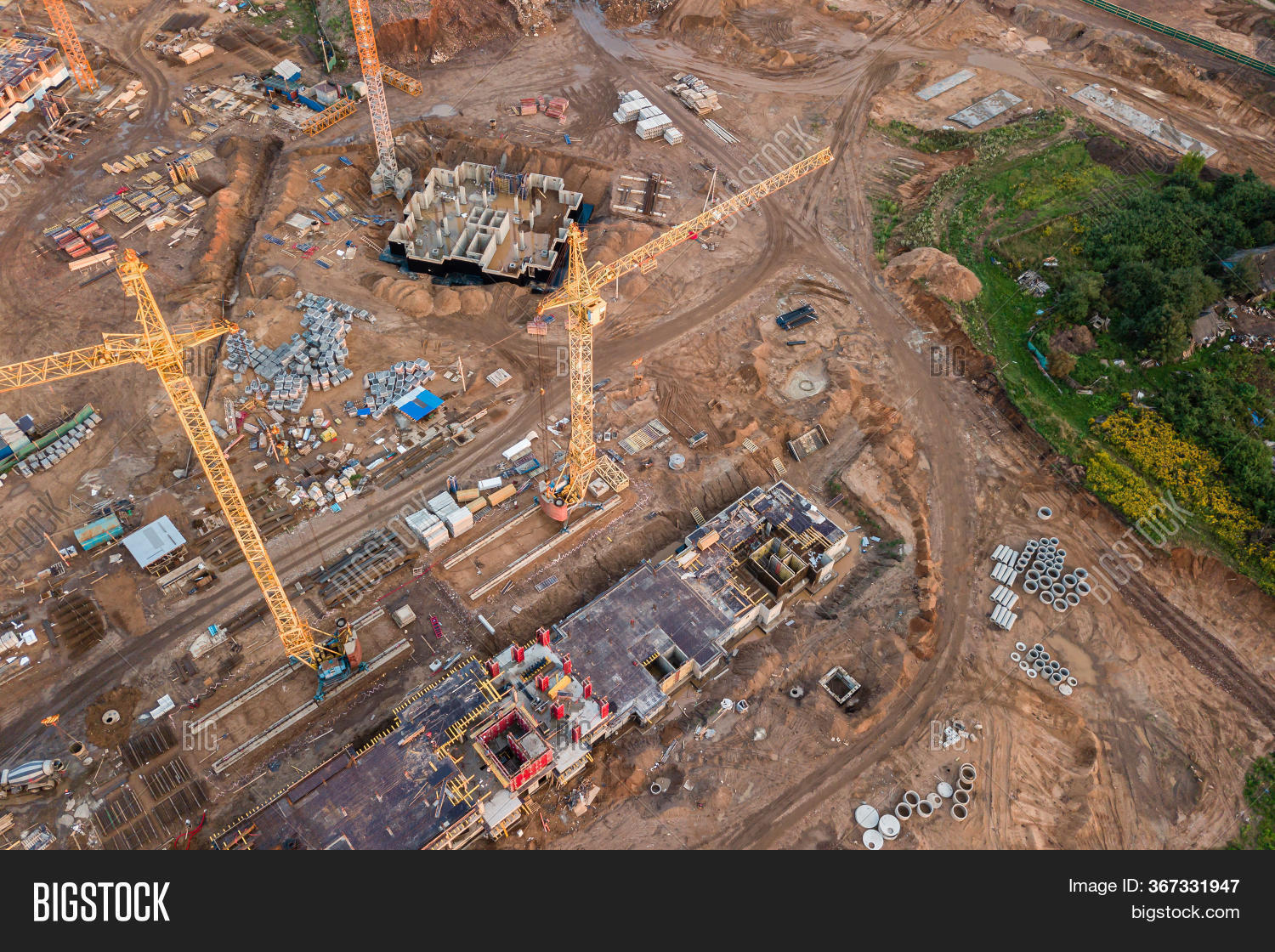 Foundation Pit. Image & Photo (Free Trial) | Bigstock