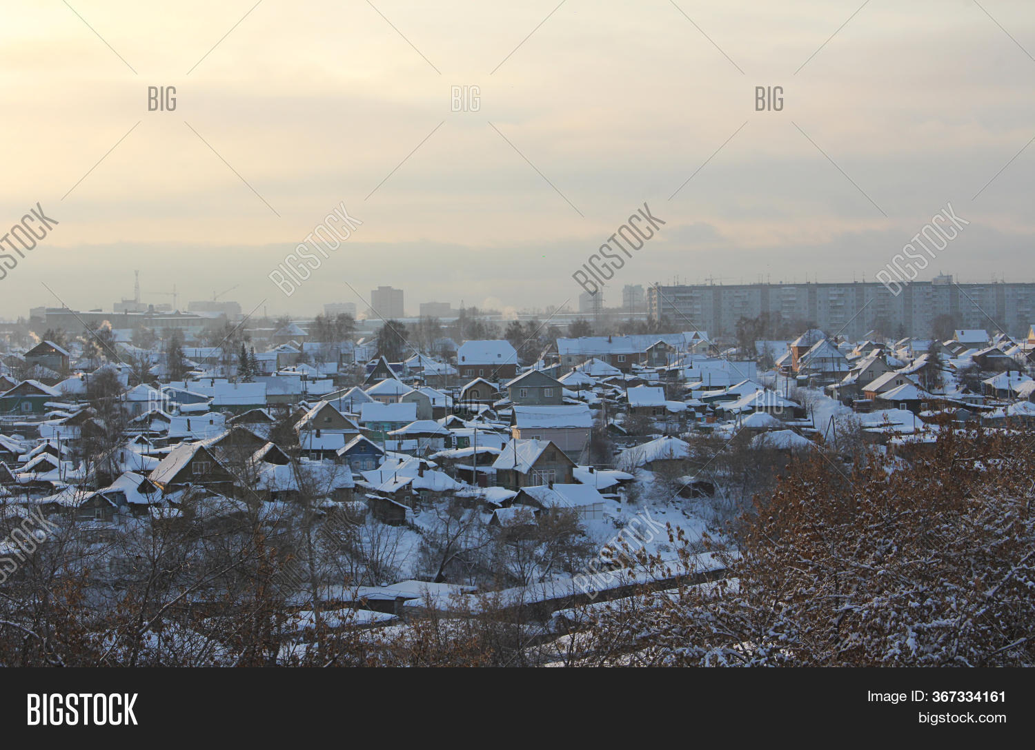 Inner Suburbs Winter Image & Photo (Free Trial) | Bigstock