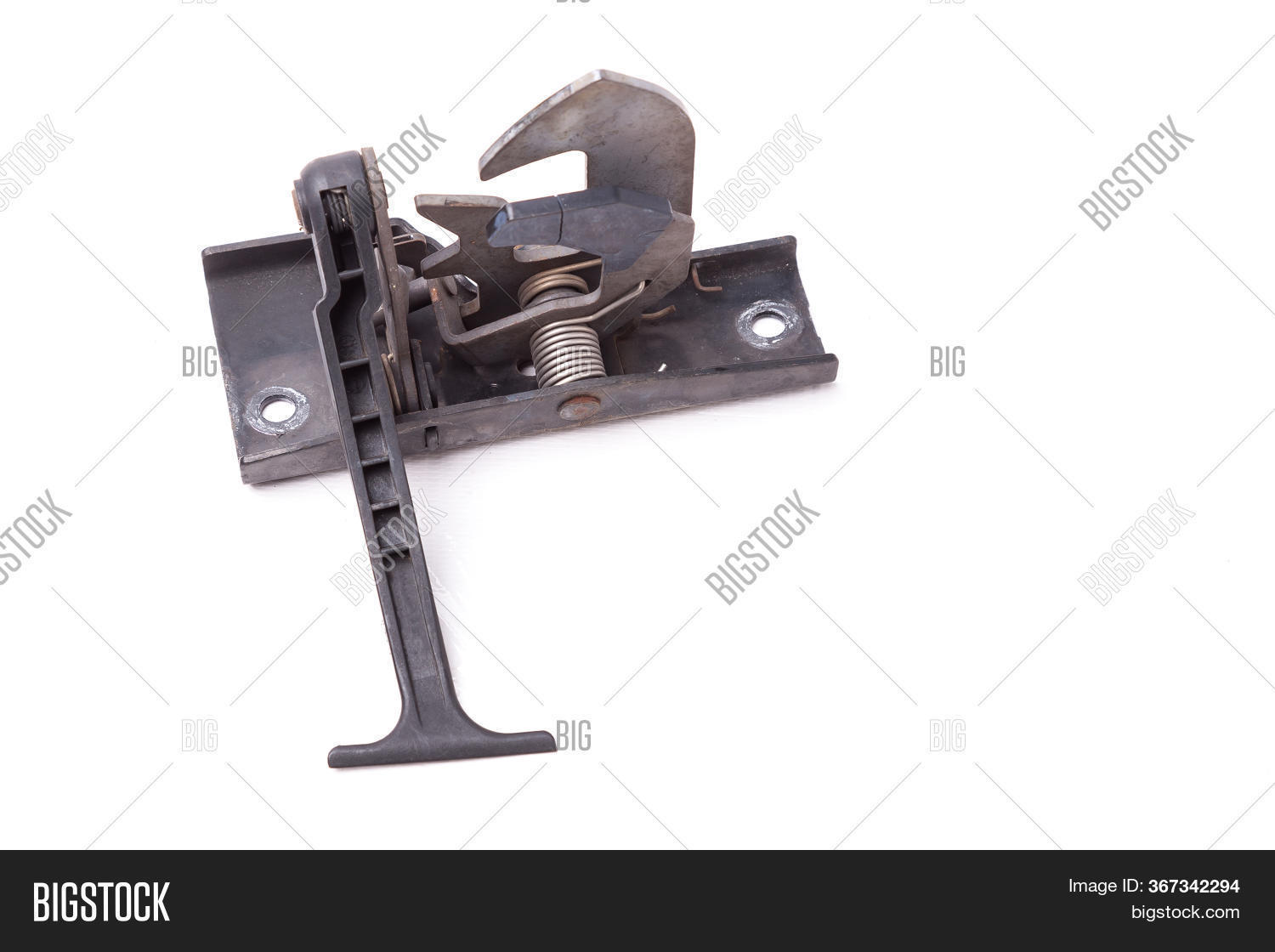 Metallic Hood Lock Image & Photo (Free Trial) | Bigstock